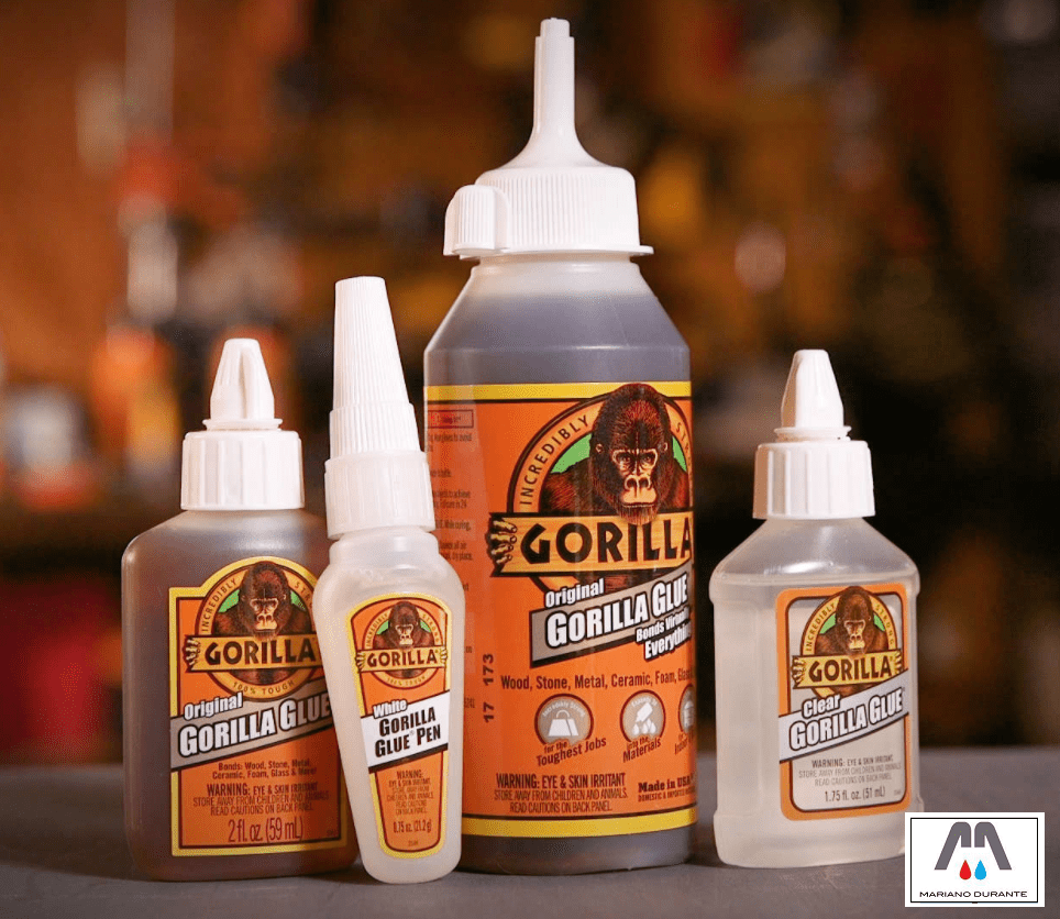 COLLA GORILLA SUPER GLUE 12 GR DOPPIO APPLICATORE PENNELLO POLIURETANO ...
